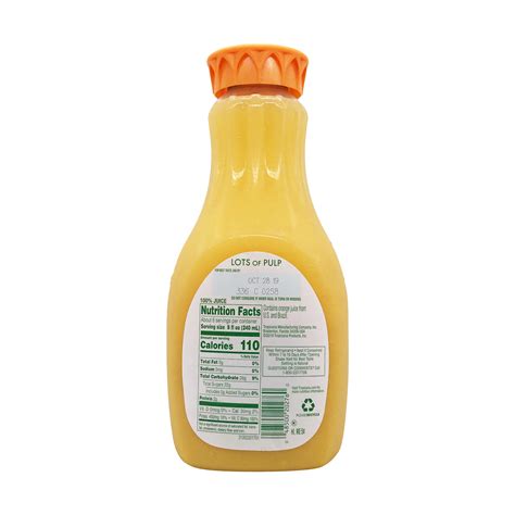 Tropicana Lots Of Pulp Orange Juice Wholefoods Market In Virtual Reality