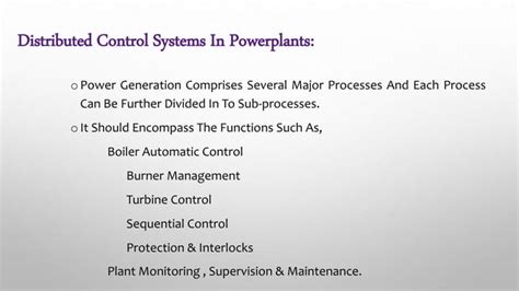 Dcs Distributed Control System Pptx
