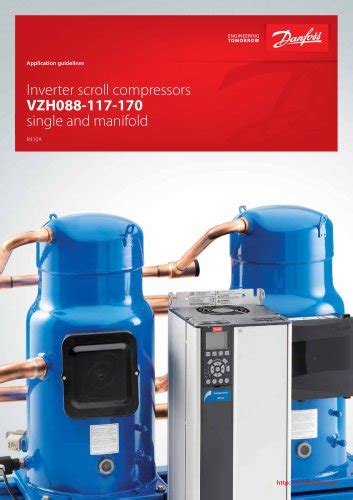 Danfoss Scroll Vzh Serie Danfoss Refrigeration And Air Conditioning Pdf Catalogs Technical