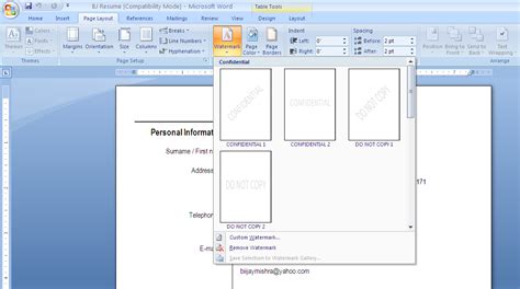 जजवष How To Add Watermarks in Microsoft Word