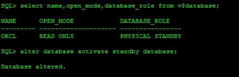 Oracle C Step By Step Manual Data Guard Failover Oracledbwr