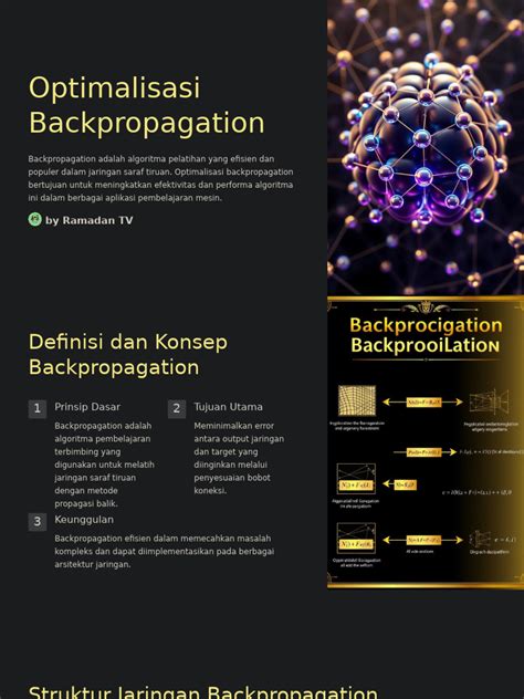 Optimalisasi Backpropagation Pdf Sains And Matematika Komputer