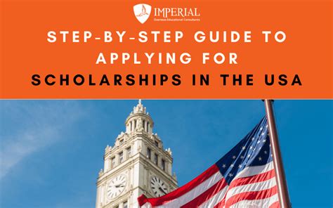 step by step guide to applying for scholarships in the usa imperial