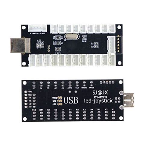 Snapklik Com SJJX Player LED USB Encoder To Arcade Joystick And LED Arcade Buttons For PC