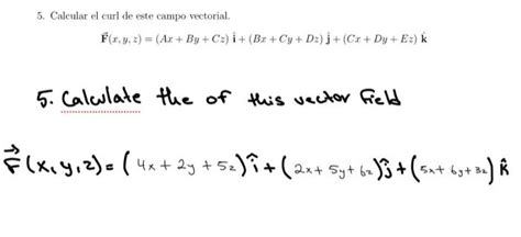 Solved Calculate The Curl Of This Vector FieldCalcular El Chegg Com