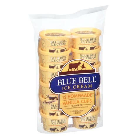 Blue Bell Ice Cream Cups 12 Ct Shipt