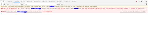 c core 3 1 application breaks exactly after 1 min with cors
