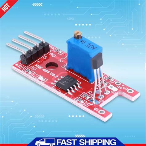 ky 024 speed sensor module 4pin hall effect magnetic sensor for arduino