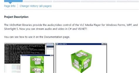 [c ][wpf]videolan dotnet for winform wpf silverlight 5 rtspストリームを再生する