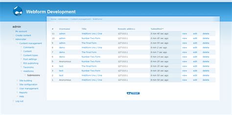 Views Integration For Webform Drupal Org