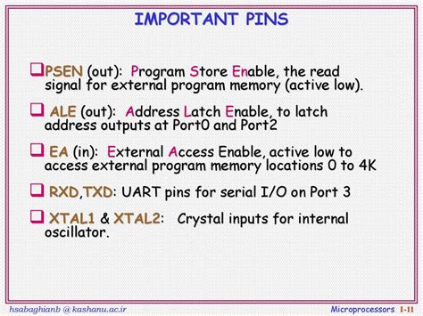 the 8051 microcontroller ppt download