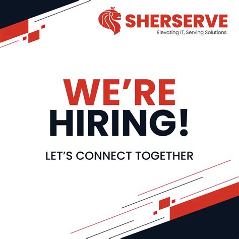 Faisal Humayon On Linkedin Nowhiring Jobopportunity Joinourteam Careergrowth Sherserve