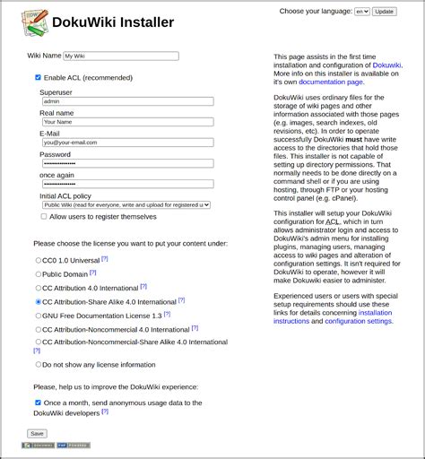 Dokuwiki Setup On Debianubuntu The Easy Guide