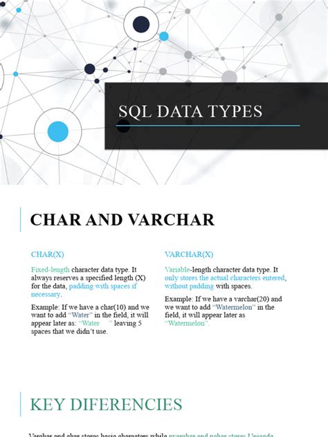 Sql Data Types Pdf Integer Computer Science Computing