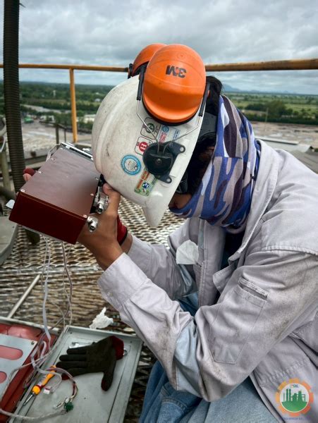 Repair Gas Analyzer รุ่น Plgt 450 Onsite โดยทีมช่าง Petro Green