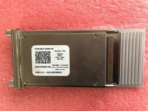 Alcatel Lucent 1ab402160010 Cfp 100gbase Lr10 10x10g 100gbe 10km Otu 4km Ebay