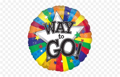 Message Way To Go Balloons Emoji Starry Eyed Emoticon Free