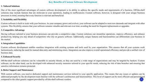 Unlocking Business Potential With Custom Software Development Services Ppt