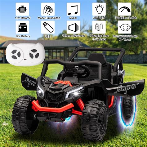 Postack 12 Volt Ride On Car With Remote Control Battery Powered