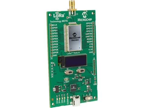 Microchip Loralorawan Mote 915mhz Rn2903 99tech Microchip Loralorawan Mote 915mhz Rn2903 99tech