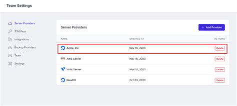 how to add digitalocean as a server provider in flywp
