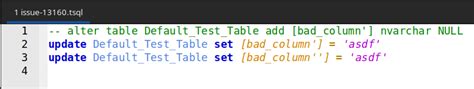 sql language option apostrophe in square brackets [] not escaped