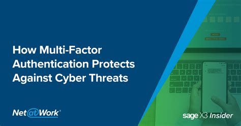Sage X3 Security Tips How Multi Factor Authentication Protects Against Cyber Threats Sage X3