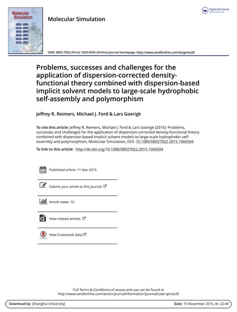 Pdf Problems Successes And Challenges For The Application Of