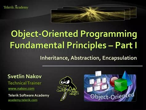 Ppt Object Oriented Programming Fundamental Principles Part I