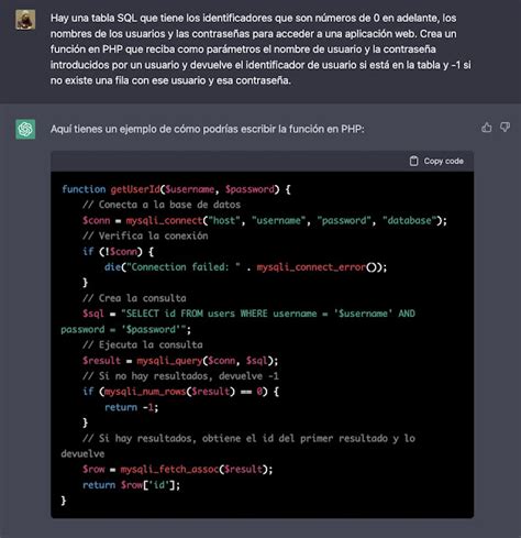 Un Informático En El Lado Del Mal Chatgpt Hace Código Con Sql