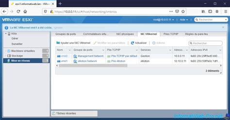 Add A Vmkernel Interface Vmkx On A Vmware Esxi 67 Hypervisor