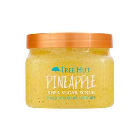 Pineapple Shea Sugar Body Scrub Tree Hut Loja De Maquiagem Importada E