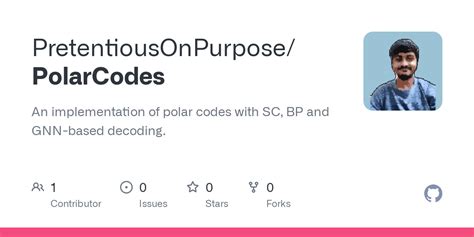 github pretentiousonpurpose polarcodes an implementation of polar