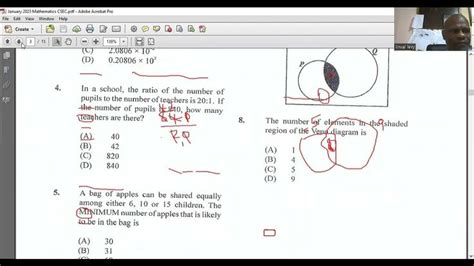 Csec Math 2023 Paper 1 Solutions Maths Solutions Math Solutions