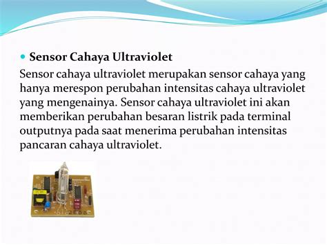 Ppt Sensor Cahaya Dikonversipdf