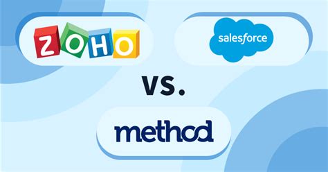 Compare Zoho Vs Salesforce Vs Method CRM Method