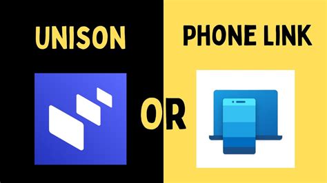 Intel Unison Vs Microsoft Phone Link Which One You Should Use Youtube