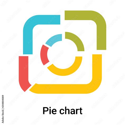Pie Chart Icon Vector Sign And Symbol Isolated On White Background Pie