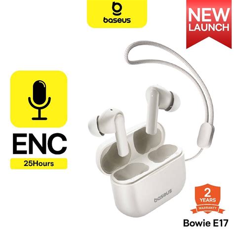 Jual Baseus Tws Bowie E True Wireless Bluetooth Earphone Tws H Listeningenc Lanyard Garansi
