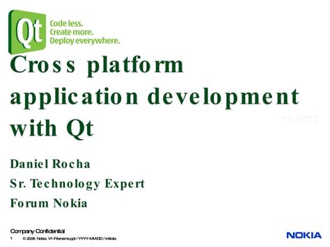 Qt Technical Presentation Ppt Programming Languages Computing