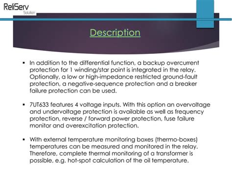 7ut63 Differential Protection Relay Pdf Radio Control Hobbies And Interests