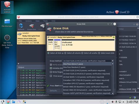 Active KillDisk Hard Disk Eraser Screenshots Active KillDisk Hard Disk Eraser Screenshots