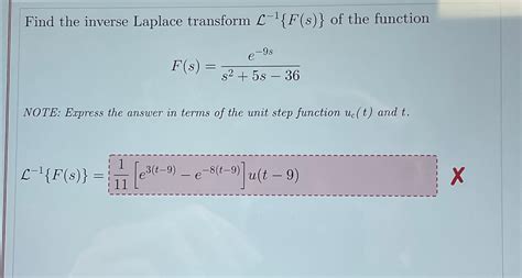 solved find the inverse laplace transform l 1{f s } ﻿of the