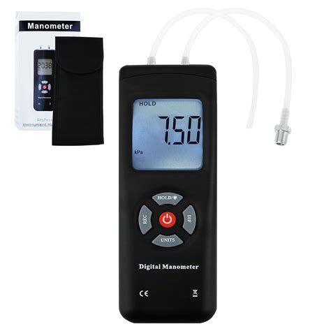 Manometer Professional Air Pressure Meter Digital Manometer Gas Pressure Gauge Tester 11