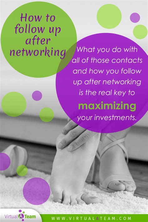 How To Follow Up After Networking • Virtual A Team Virtual Business