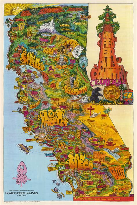 Darrell Millsap California 1973 The Map House