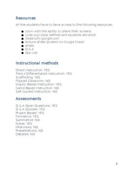 Javascript App Lab Lesson Plan Operators Unit 3 Middle Babe
