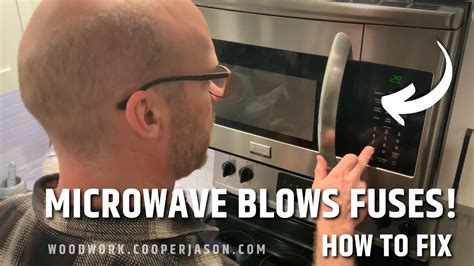 Frigidaire Microwave fuse keeps blowing! - how to fix fuse and door switch - YouTube