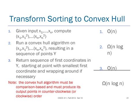 CSCE 411 Design and Analysis of Algorithms - ppt download