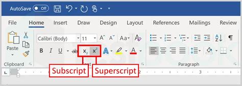 Solved In Ms Word 2010 A Small Character Can Be Created Below Any